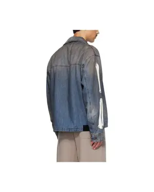 Amiri Logo Detail Denim Jacket - No