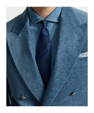 Brunello Cucinelli Textured Striped Tie