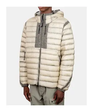 C.P. COMPANY Long-sleeved Hooded Down Jacket