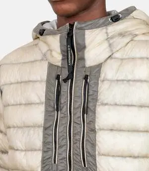C.P. COMPANY Long-sleeved Hooded Down Jacket