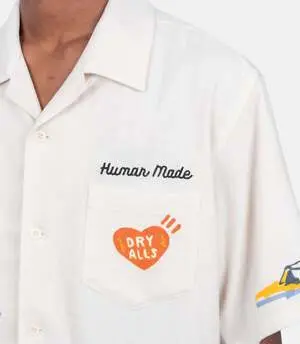 HUMAN MADE Collared Short-sleeved Shirt