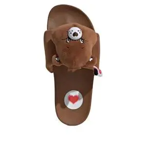 Adidas X Care Bears Adilette Slides - Brown