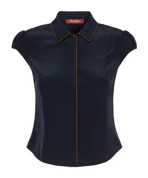 Max Mara Crepe De Chine Shirt