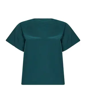 Max Mara Bow Detail Short Sleeve Top - No