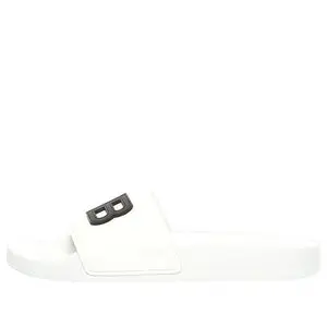 Balenciaga Pool Slides With 3d Bb Logo