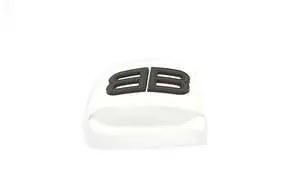 Balenciaga Pool Slides With 3d Bb Logo