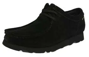 Clarks Wallabee Gore-tex Suede Ankle Shoes - Black