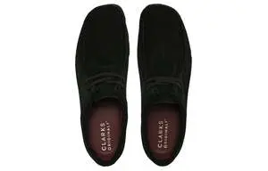 Clarks Wallabee Gore-tex Suede Ankle Shoes - Black