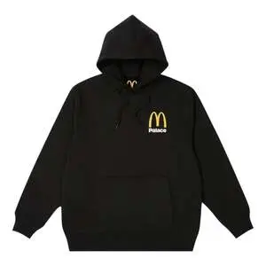 PALACE X Mcdonald's Logo Hoodie - Black
