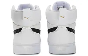 PUMA Caven Mid High-top Sneakers - White/black