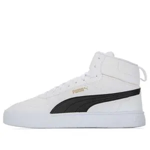 PUMA Caven Mid High-top Sneakers - White/black