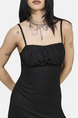 DISTURBIA Druella Lace Cami Midaxi Dress