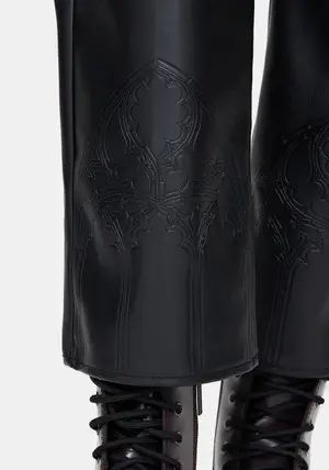 DISTURBIA High-rise Cropped Trousers