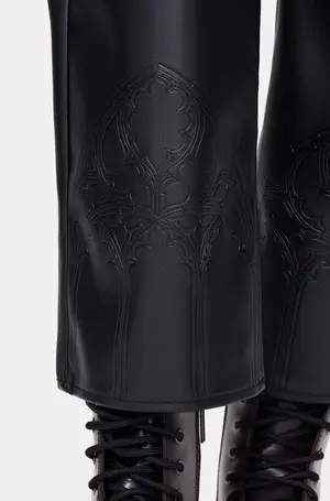 DISTURBIA High-rise Cropped Trousers