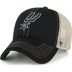 '47 47 San Antonio Spurs Trawler Trucker Adjustable Hat - Black