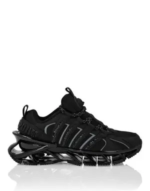 PLEIN SPORT Runner Hi-tech - Black/black