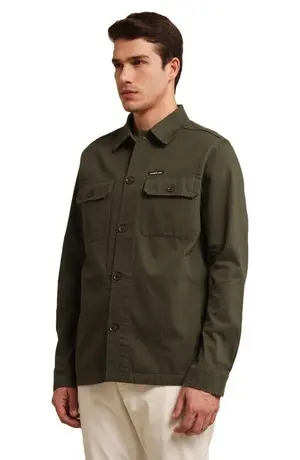 MEMBERS ONLY Cotton Twill Shirt Jacket