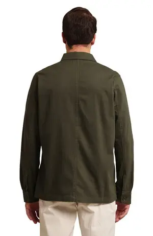MEMBERS ONLY Cotton Twill Shirt Jacket