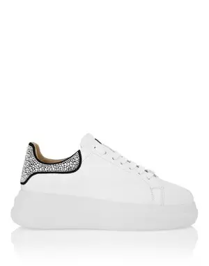 Philipp Plein Low Top Sneakers Monogram Strass