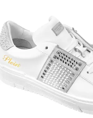 Philipp Plein Low Top Sneakers Strass Studs