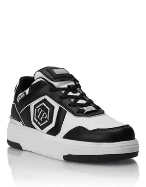 Philipp Plein Low-top Sneakers Sk8r - White/black