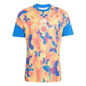 Adidas Colombia National Team 2026 Pre-match Training Jersey By