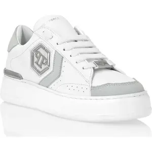 Philipp Plein Low Top Sneakers Arrow Force - White