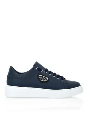 Philipp Plein Low-top Sneakers With Logo Badge