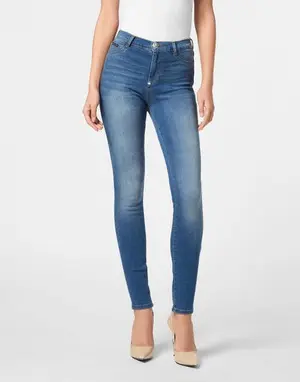 Philipp Plein Denim High Waist Jegging - Royalty