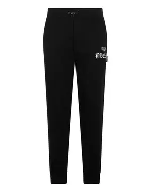 Philipp Plein Jogging Trousers Skull Plein R - Black