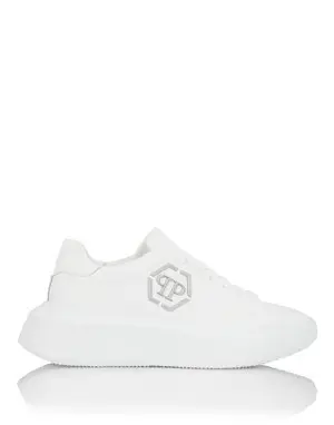 Philipp Plein Godzilla Runner Hexagon Sneakers - White