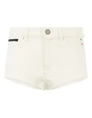 Philipp Plein Denim Hot Pants - Summersnow