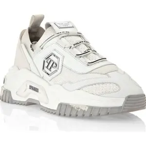Philipp Plein Predator Performance Runner Sneakers - White