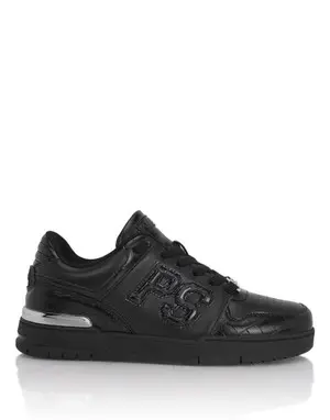 PLEIN SPORT Low-top Sneakers Ps Cocco - Black/black