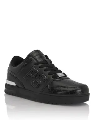 PLEIN SPORT Low-top Sneakers Ps Cocco - Black/black