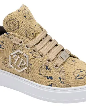 Philipp Plein Low-top Sneakers Jacquard Monogram Logo