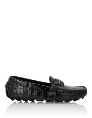 Philipp Plein Moccasins Driver Cocco - Black
