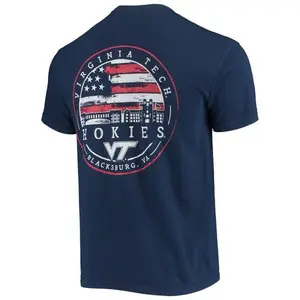 IMAGE ONE Virginia Tech Hokies Campus Americana T-shirt