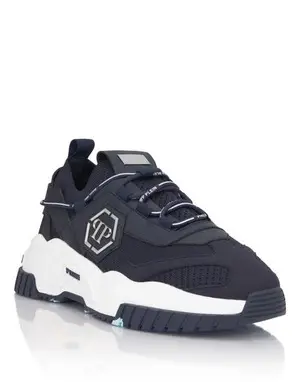 Philipp Plein Predator Hexagon Runners - Navy