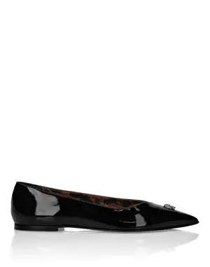 Philipp Plein Ballet Flats Skull