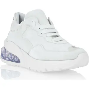 Philipp Plein Velvet Runner - White