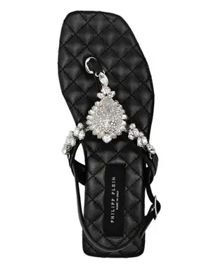 Philipp Plein Flat Sandals