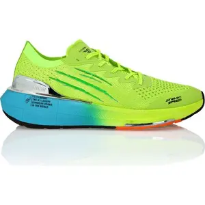 PLEIN SPORT Atomic Speed Lace-up Sneakers - Yellow Fluo/middle Blue