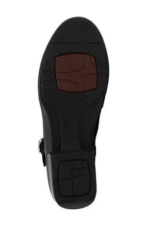Naot Aniham Ankle Strap Flat - Black Leather