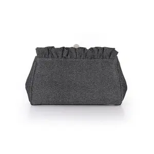 Badgley Mischka Ria Sparkle Jacquard Clutch