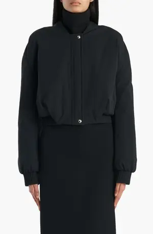 Khaite Cordan Nylon Blend Bomber Jacket