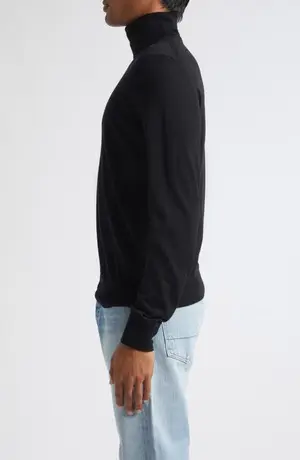 TOM FORD Cashmere And Silk Turtleneck Sweater - Naa Black
