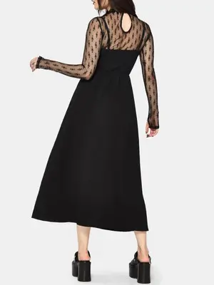 DISTURBIA Abundance Cotton Floral Dress