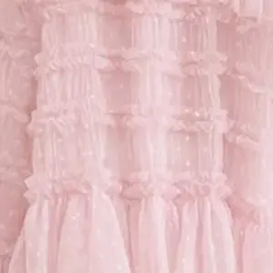 NEEDLE & THREAD Valentine Ruffle Strapless Gown