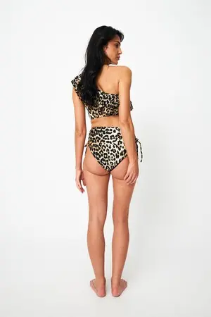 CRAS Hilda High Rise Bikini Bottom - Urban Leopard